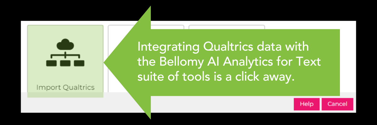 Streamline insights with Qualtrics integration for Bellomy analytics tools